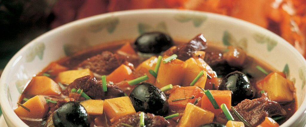 Autumn Lamb Stew - California Ripe Olives